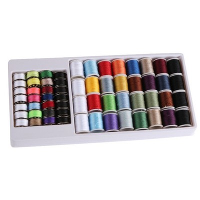 60Pcs Household Sewing Thread Spools for Embroidery Quilting and ...