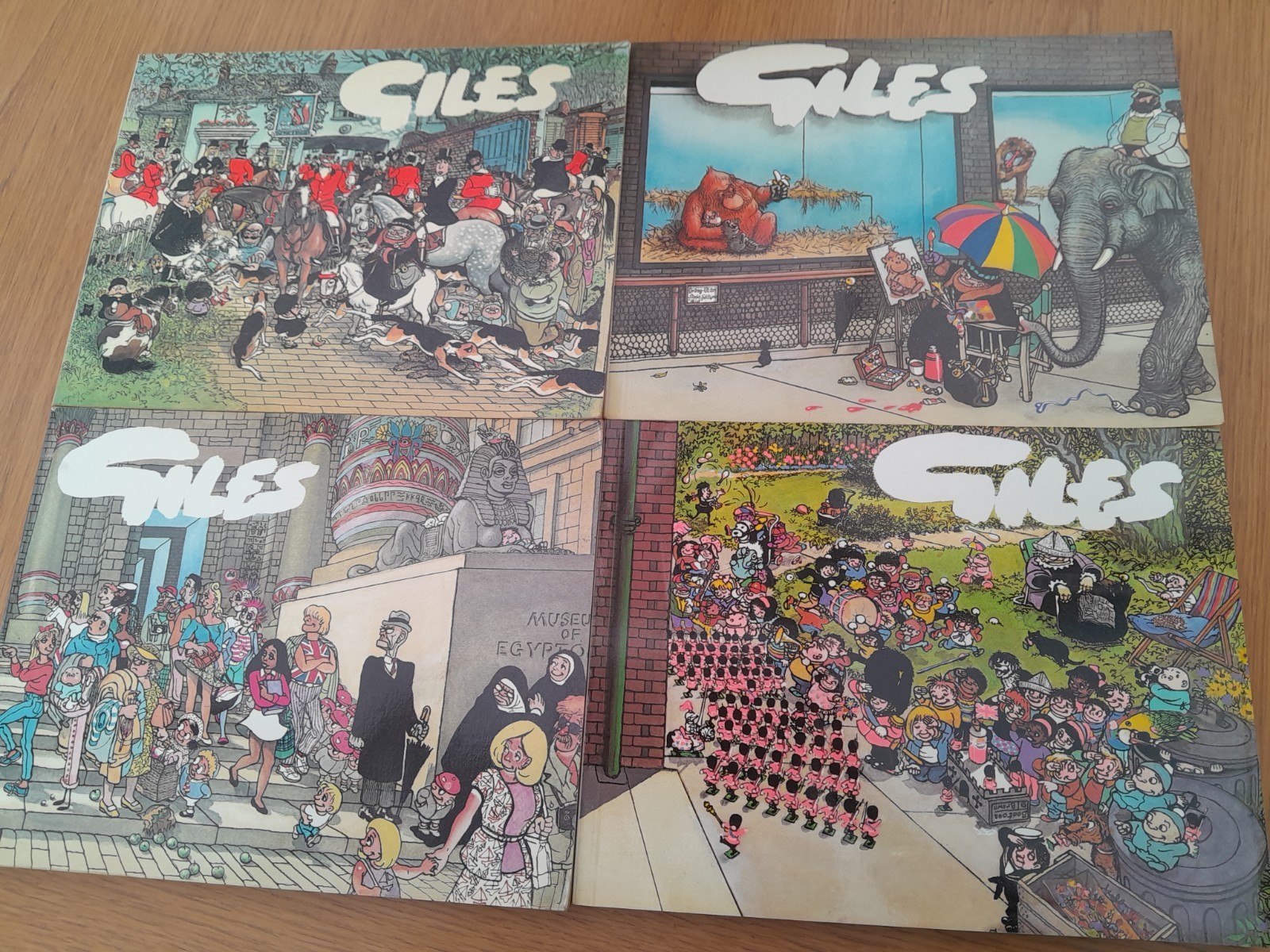Giles Cartoon Annuals x 4 35/36/37/38 | eBay UK