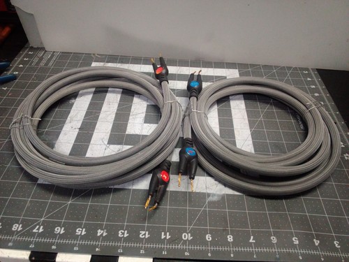 Monster Cable THX 1000 Flex Pin Speaker Cable Pair. 2 x 15ft Cables ...