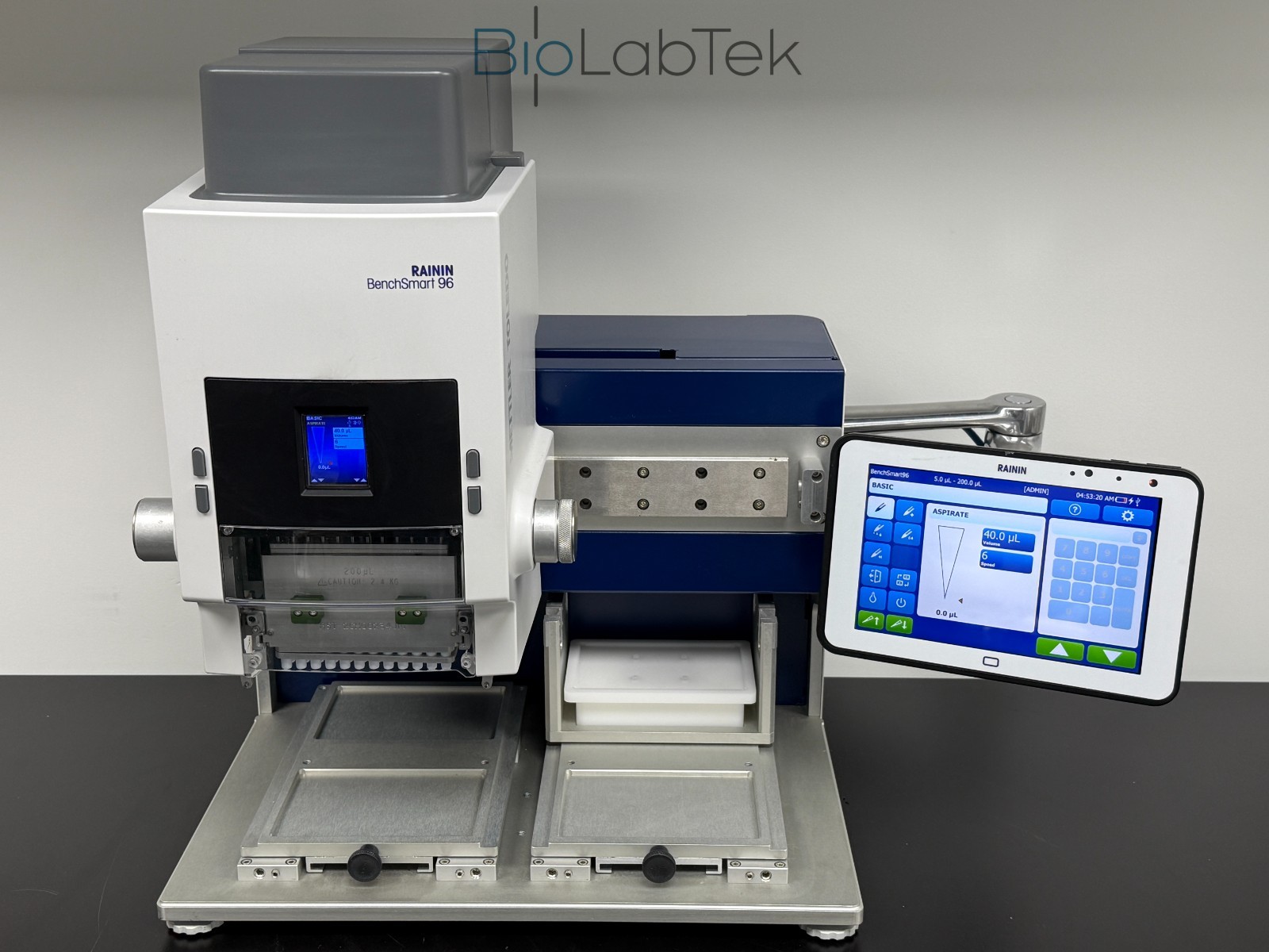 Mettler Toledo Rainin BenchSmart 96 pipetting workstation with 5ul ...