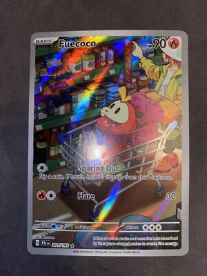 Fuecoco 201/193 Sv02: Paldea Evolved Holo Rare NM Full Art | eBay