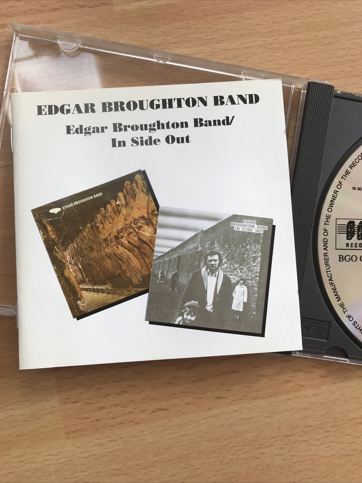 Edgar Broughton Band/Inside Out by Edgar Broughton Band (CD, 1993) for ...
