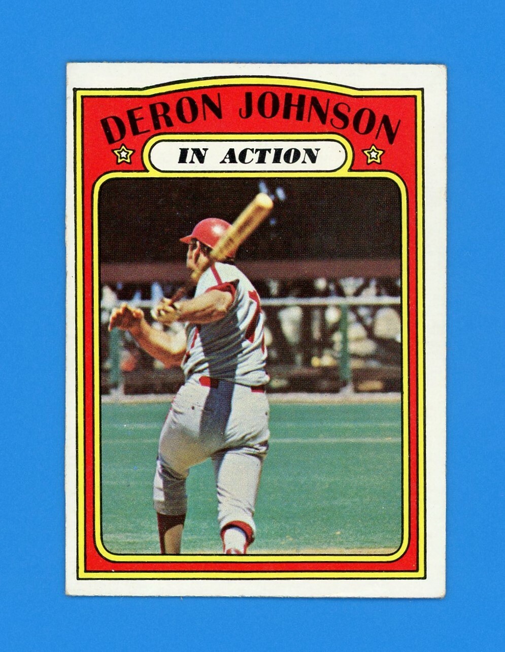 1972 Topps Baseball #168 Deron Johnson IN ACTION NM-MT | eBay