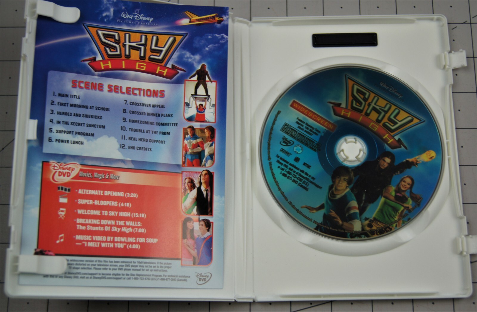 Sky High (DVD, 2005, Widescreen) Disney Movie | eBay