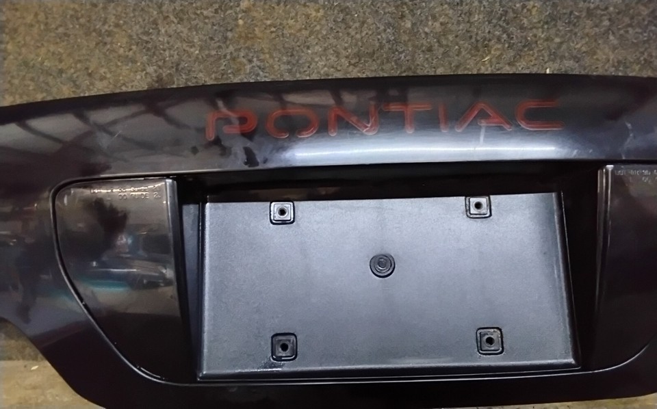 2000-2002 PONTIAC SUNFIRE 2 DOOR REAR DECKLID TAILLIGHT PANEL ASSEMBLY ...