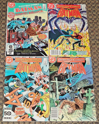 DC BATMAN DETECTIVE COMICS #549 550 551 552 FN-VF JASON TODD ROBIN ...