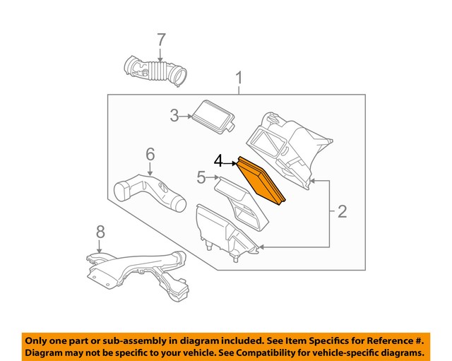 Nissan 16546ED000 Genuine OEM Air Filter for sale online | eBay