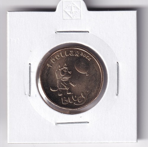 AUSTRALIAN: 2024 $1 BLUEY BUCK COLLECTABLES COIN IN 2X2 HOLDER #738 | eBay