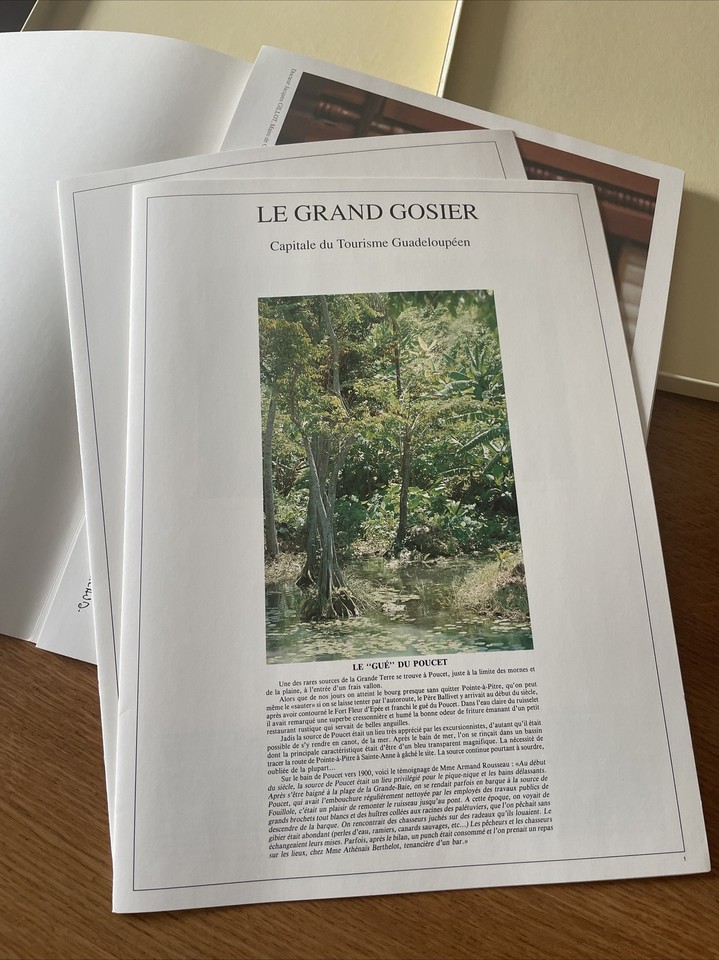 Coffret LE GRAND GOSIER,Capitale du Tourisme Guadeloupéen Photos ...