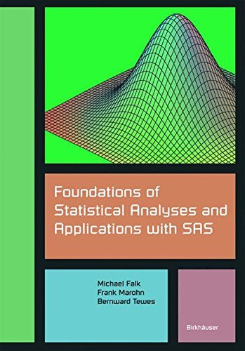 FOUNDATIONS OF STATISTICAL ANALYSES AND APPLICATIONS WITH By Michael ...