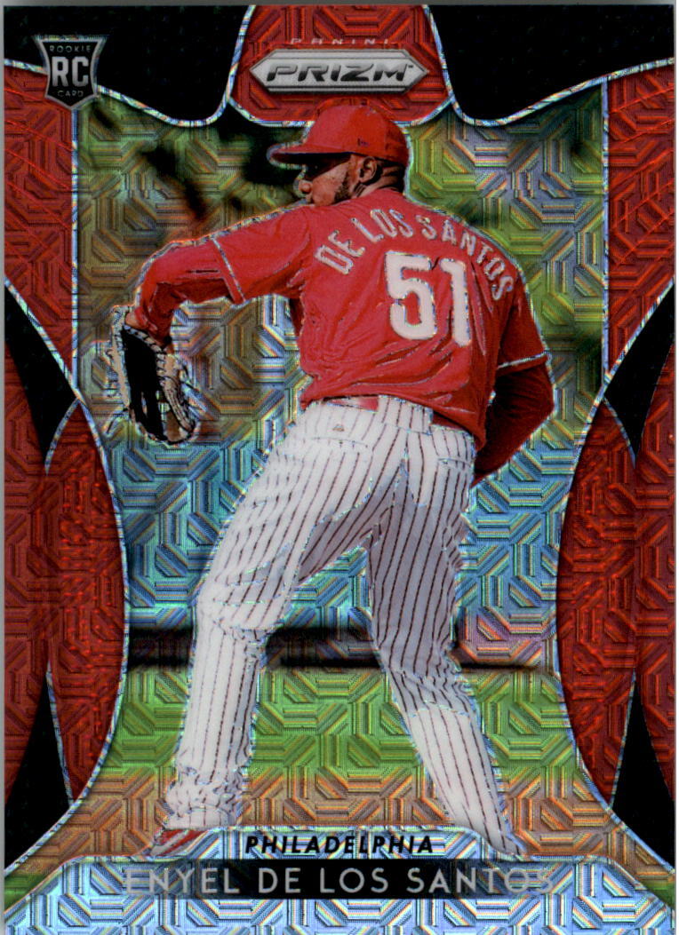 2019 Panini Prizm Prizms Red Mojo #80 Enyel De Los Santos /299 | eBay