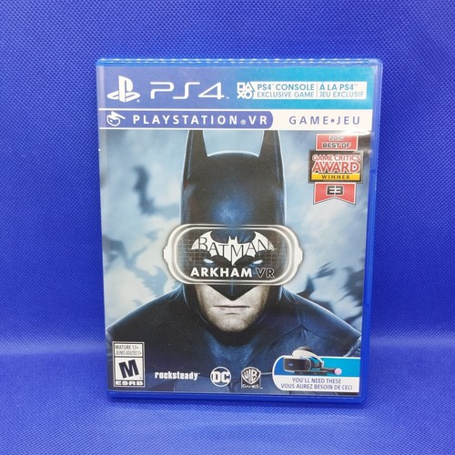 BATMAN ARKHAM VR RARE VERSION PS4 PSVR | eBay