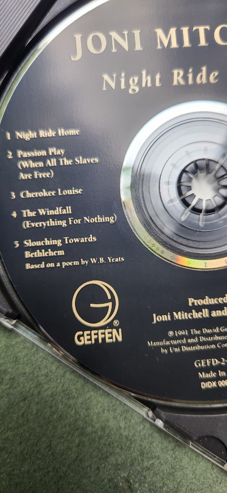 Joni Mitchell Night Ride Home CD 20642430225| eBay
