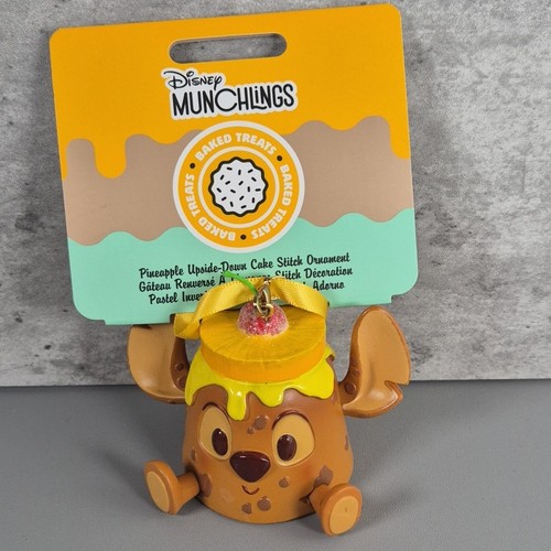 Munchlings Stitch Pineapple Cake Christmas Tree Hanging Ornament Disney ...