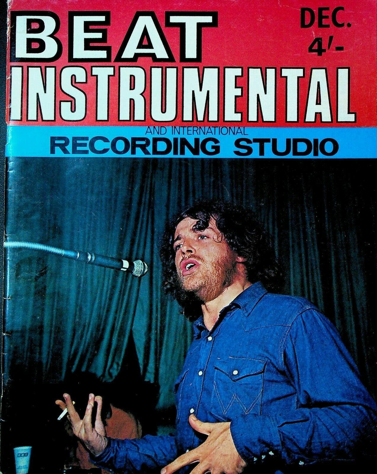 Beat Instrumental December 1969 Jethro Tull Fleetwood Mac Joe Cocker ...