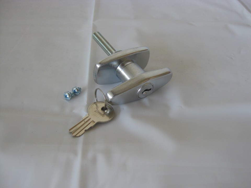 Locking T CW Rotation Handle Cabinet Topper Door Lock Trailer Tool Box ...