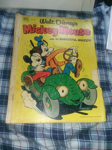 Mickey Mouse Four Color #427 dell comics 1952 The Wonderful Whizzix ...