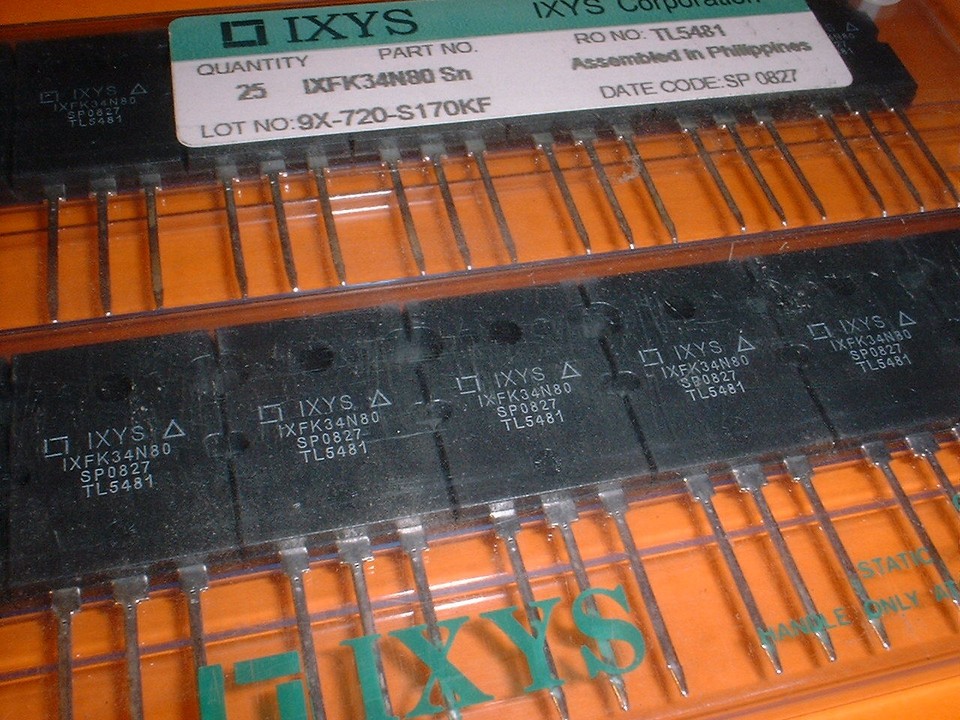 1x IXYS HiPerFET Power MOS-FET 34A/800V TO264 IXFK34N80 | eBay