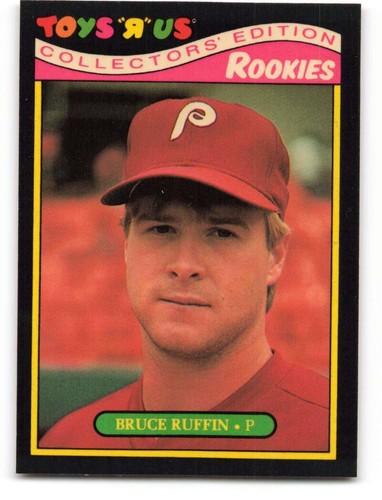 1987 Topps Toys R Us Rookies #23 Bruce Ruffin NM-MT Phillies ID:205603 ...