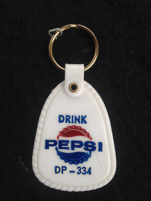 Vintage DRINK PEPSI Key Chain Fob--Free Ship | eBay