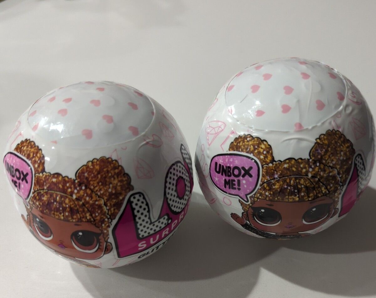 L.O.L. Surprise Series 1 Glitter 2-Pack Doll Figure Set Limited Edition ...