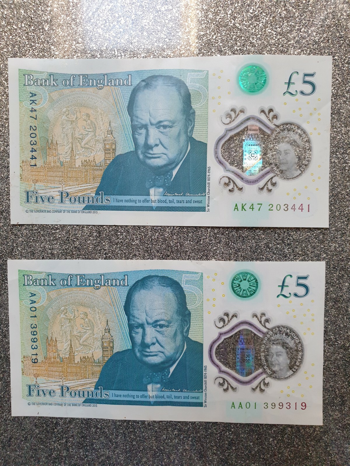 2x Rare Five Pound Notes | eBay UK