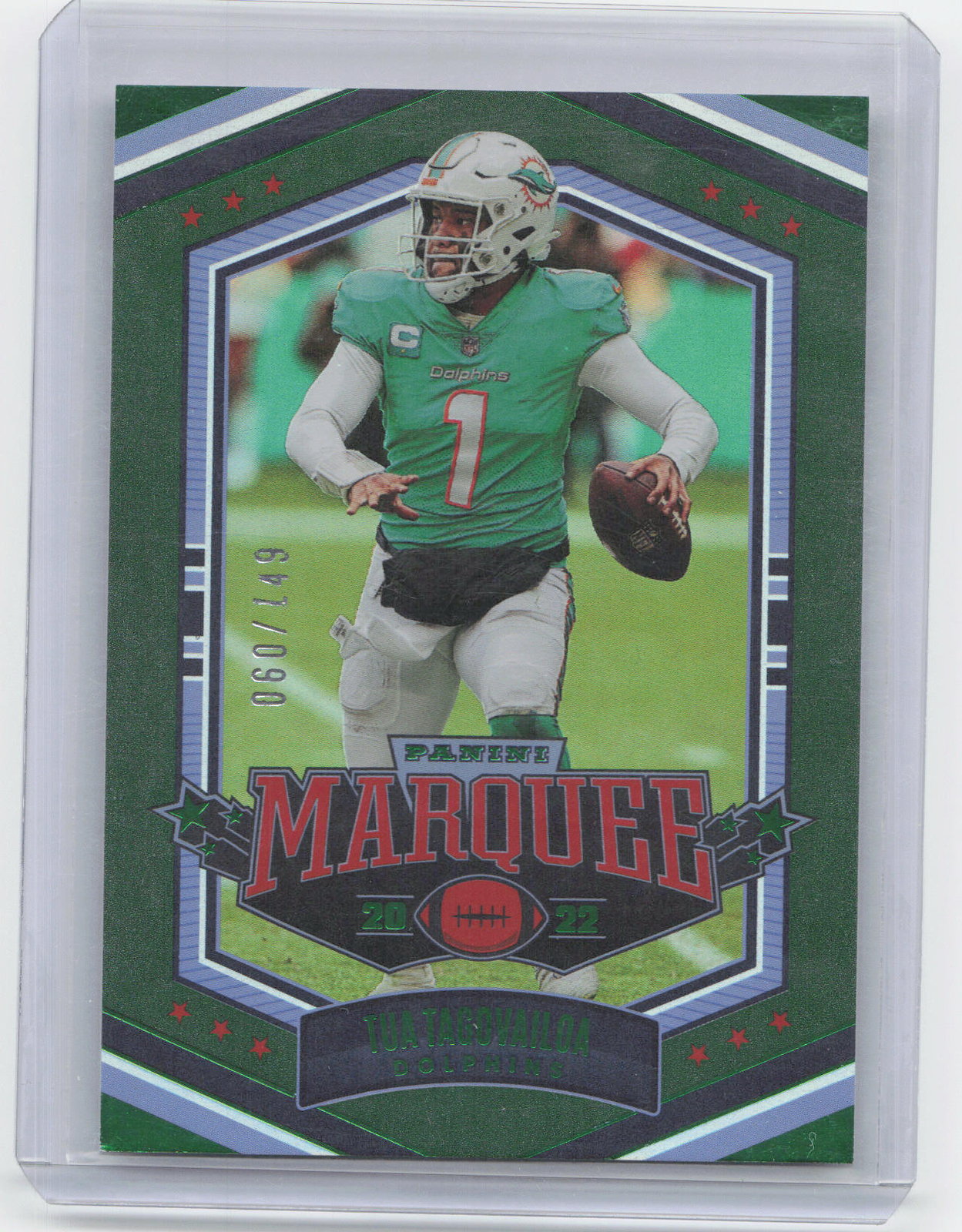 2022 Panini Chronicles - Marquee Green #MAR-1 Tua Tagovailoa /149 for ...