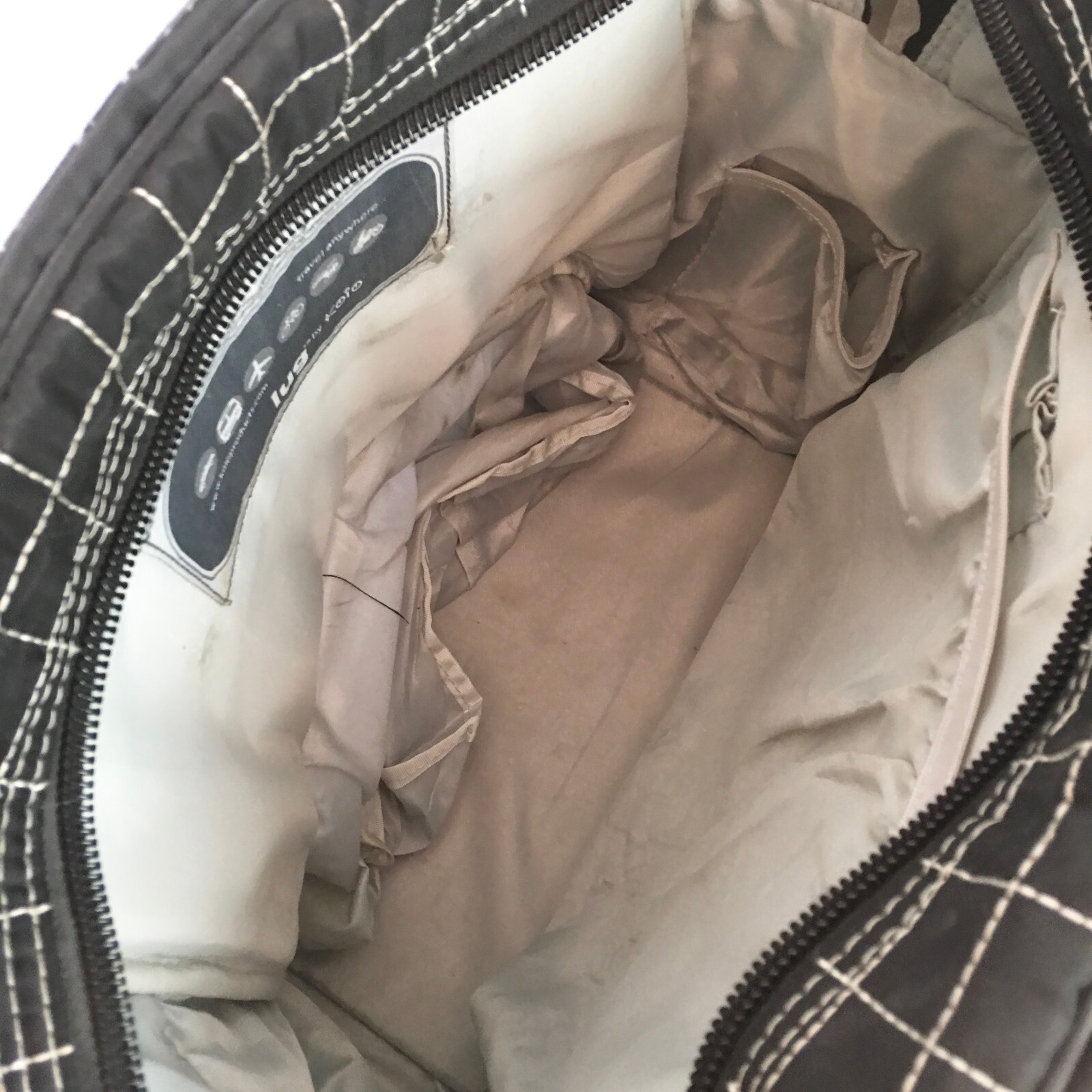 Lug Puddle Jumper Bag Black Quilted Carry On Travel L… - Gem