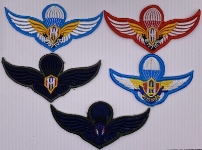 Set of 5 pieces of Royal Thai Air Force Parasail cloth wings badges | eBay