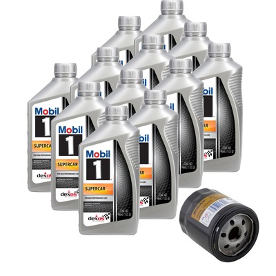Mobil 1 Supercar Full Synthetic Motor Oil, 5W-50 w/ UPF64R Filter | eBay