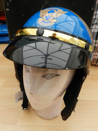 RARE & AWESOME CALIFORNIA HIGHWAY PATROL CHP's STYLE HELMET. UN-WORN ...