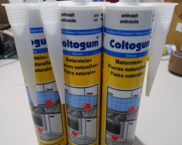 H2c41 Coltogum Dichtmasse Naturstein Anthrazit 310ml 558045 Kit 3x310ml ...