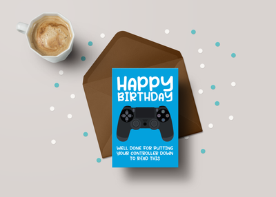 Happy Birthday Gamers Edition 18th Birthday Gamer Card For Son Brother