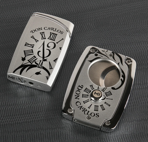 OPUS X SOCIETY ARTURO FUENTE DON CARLOS WHITE LIGHTER CUTTER SET GRAY ...