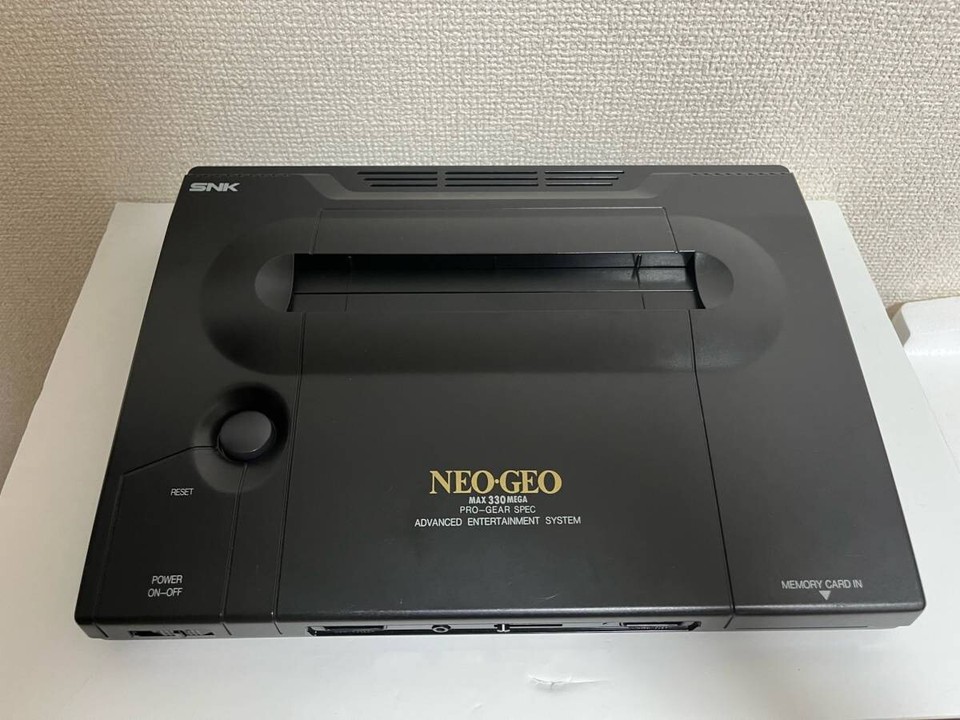 SNK NEO GEO AES Console System and controller Boxed Tested | eBay