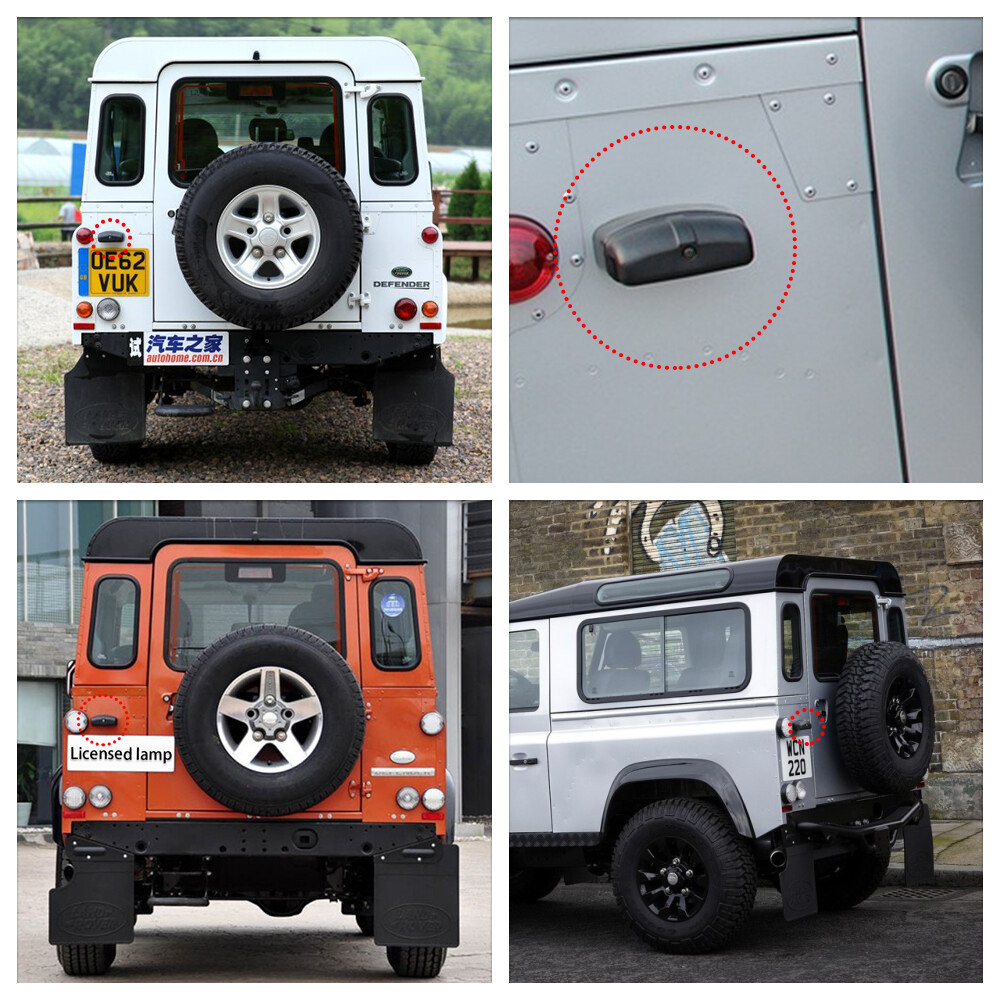 LED Lamp License Plate Light For Land Rover Defender 90/110/130 ...