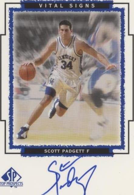 1999 SP Top Prospects - Vital Signs Scott Padgett #SP (AU, RC) for sale ...