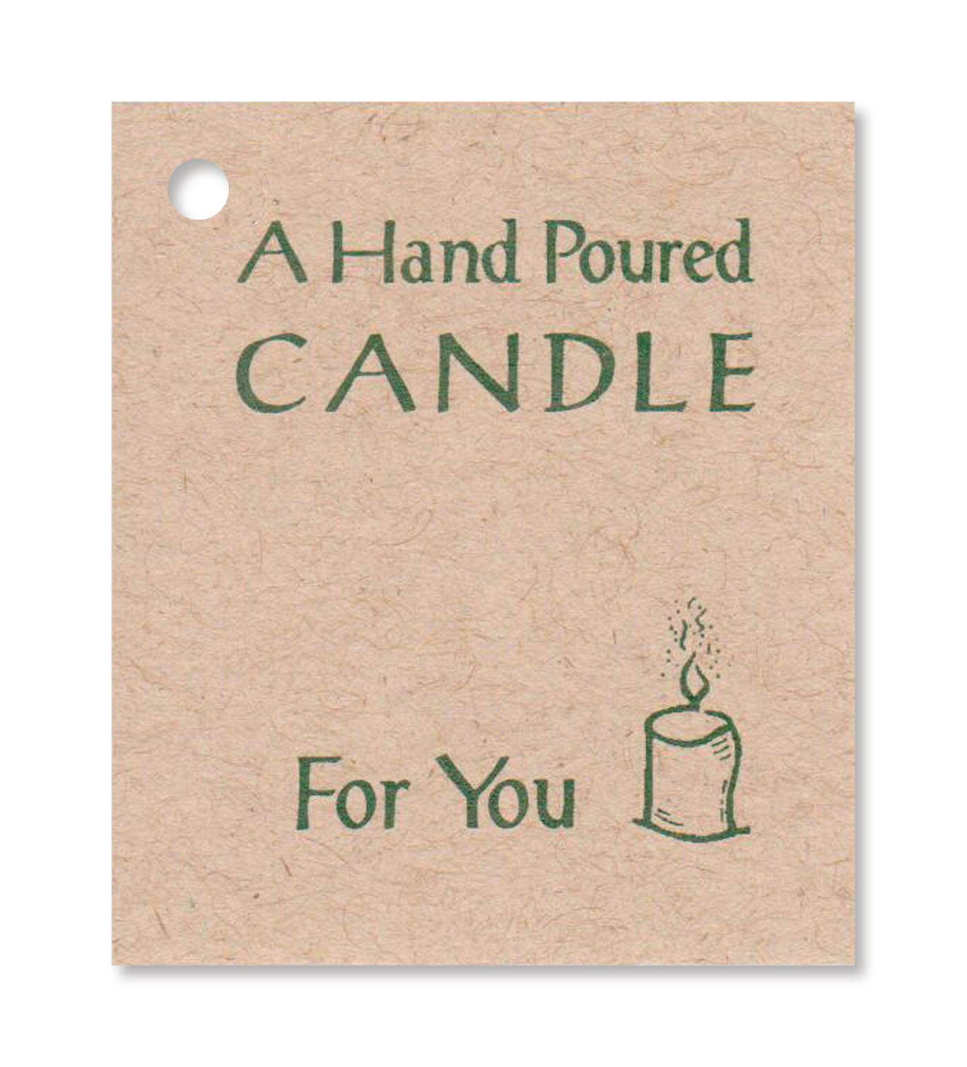 50 A HAND POURED CANDLE HANG TAGS,Price Tag,Rustic Candle Tag,Farmhouse ...