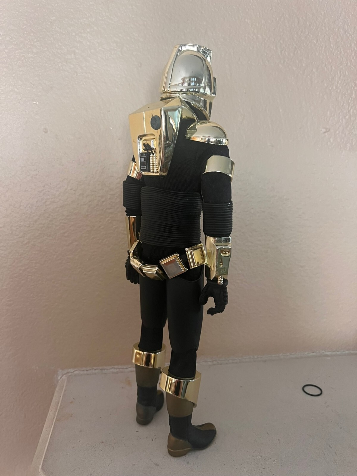 Gold Cylon Commander & Stand Set 12" Battlestar Galactica Majestic ...