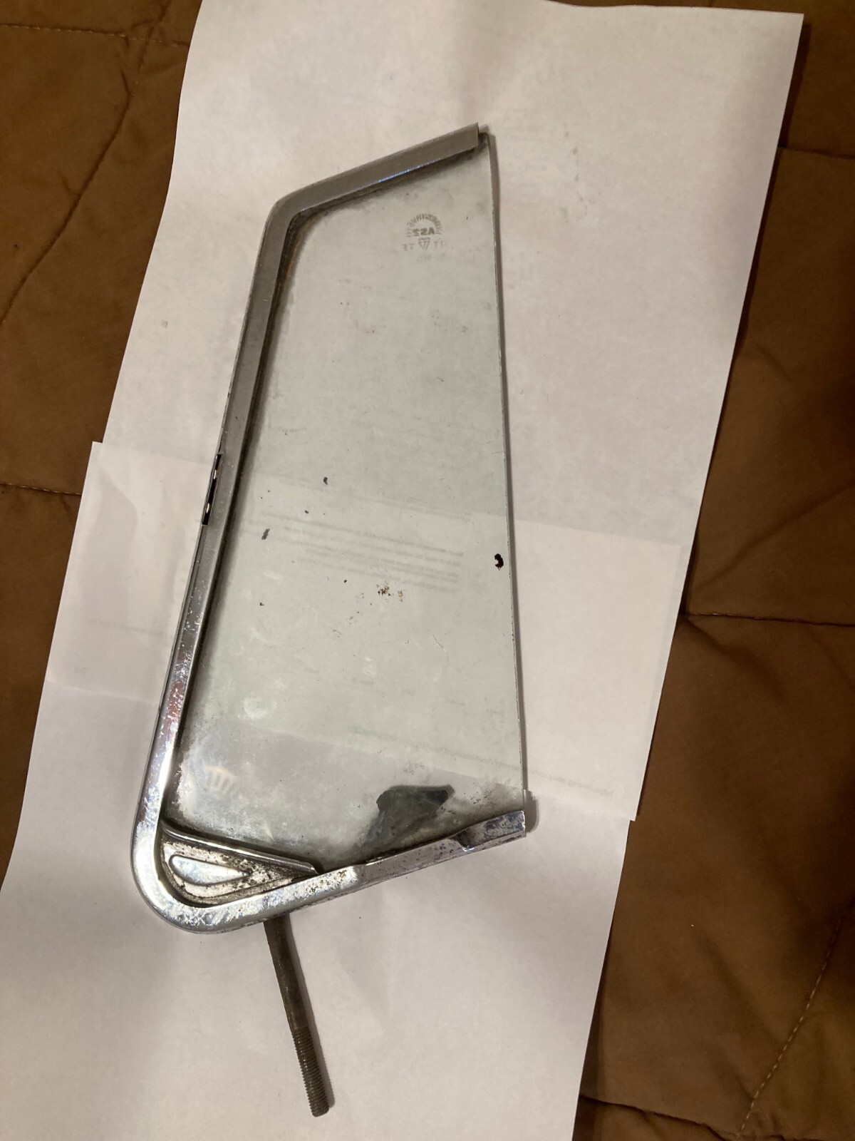 MGB Convertible Left Vent Window Glass | eBay
