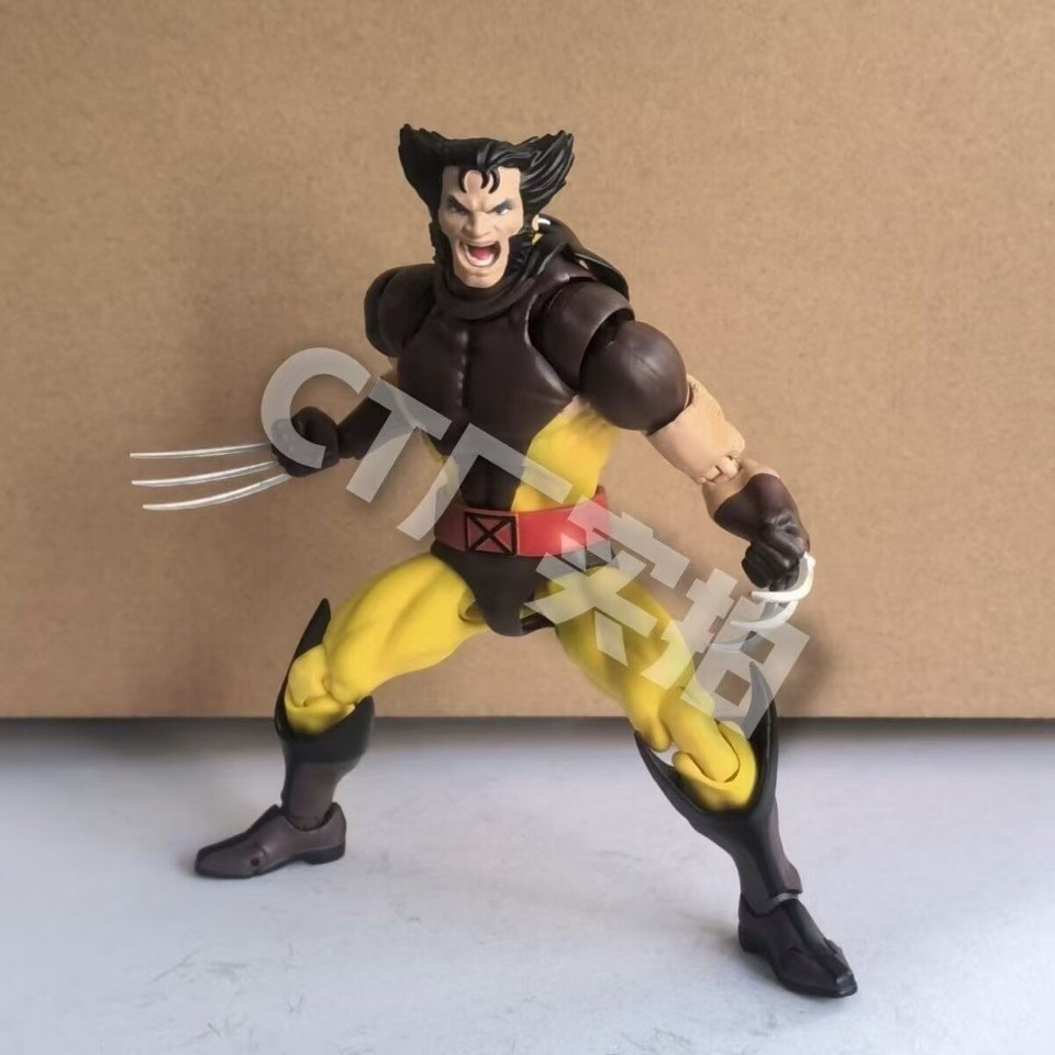 In Stock CT Toys MAFEX No.138 X-MEN Wolverine Brown Suit COMIC Ver ...
