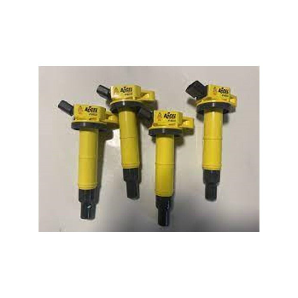 Accel Yellow Ignition Coil set of 4 for Toyota & Pontiac 1.8L - I4 ...