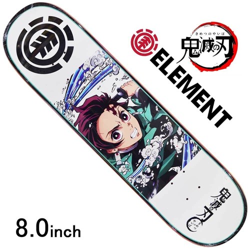Deck only 】 ELEMENT × Demon slayer Kimetsu no Yaiba 8.0 × 31.6inch ...