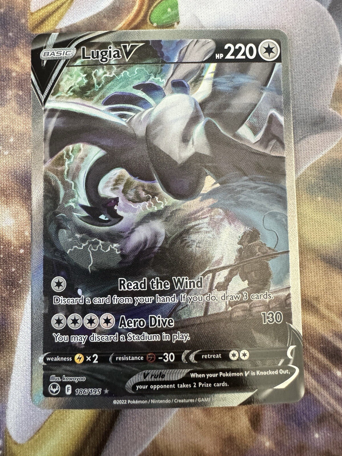 Lugia V Alt Art 186/195 ; Pokémon TCG Silver Tempest ; M/NM | eBay