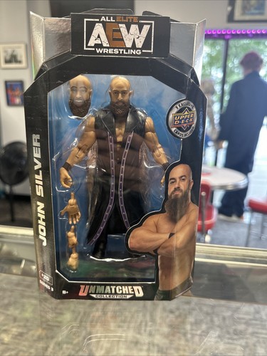 (1) Elite AEW Wrestling John Silver 20 Series 3 Action Figure #20 FREE ...