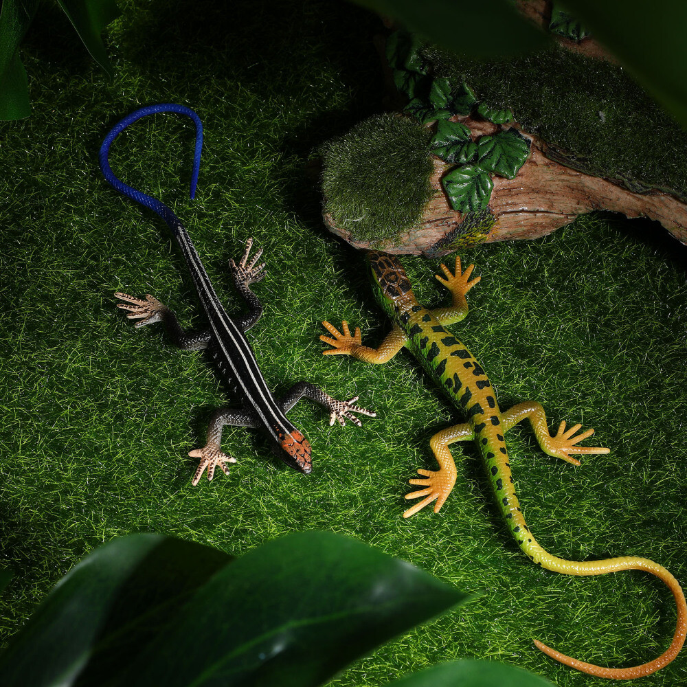 Toys Four Legged Snake Lizard Skink Animal Kids Artificial | eBay