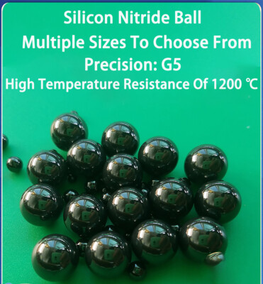 Silicon Nitride Ball 1/4" 3/32" 3/16" Ceramic Ball G5 Precision Size ...