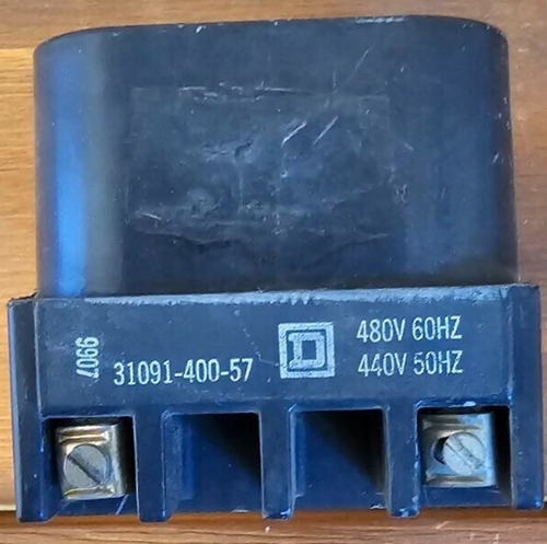 SQUARE D COIL 31091-400-57 480V 60HZ 440V 50HZ | eBay
