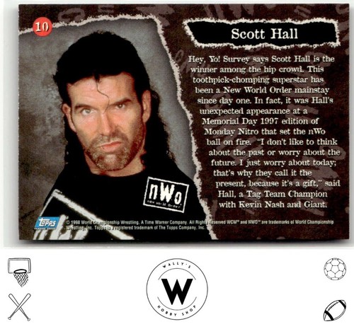 1998 Topps WCW/nWo #10 Scott Hall | eBay