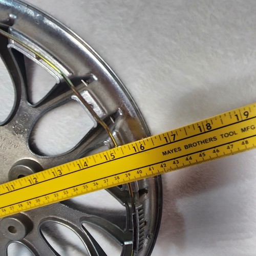 2 Each KT-970 16" Wheel Cover: 10-Spoke Black&Chrome High Impact Great ...